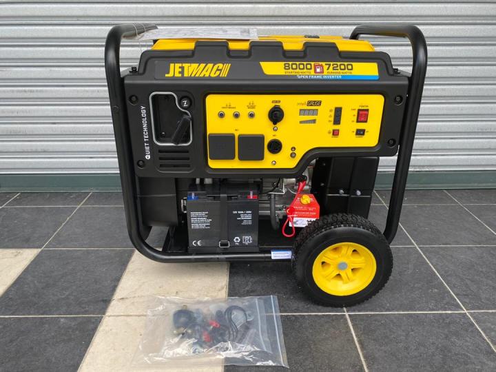 JETMAC/EUROX Inverter Silent Generator 8000w JI8000 - Heavy Duty - 18Months Local Warranty ...
