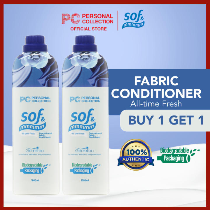 sof & mmmmm All-time Fresh Concentrated Fabric Conditioner 1000ml ...