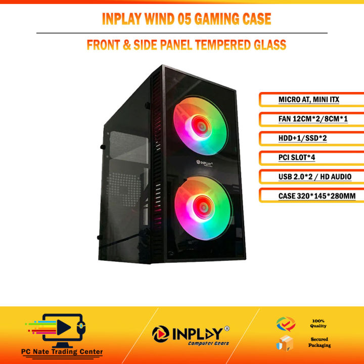 INPLAY WIND 1 & WIND 05 GAMING CASE | Lazada PH