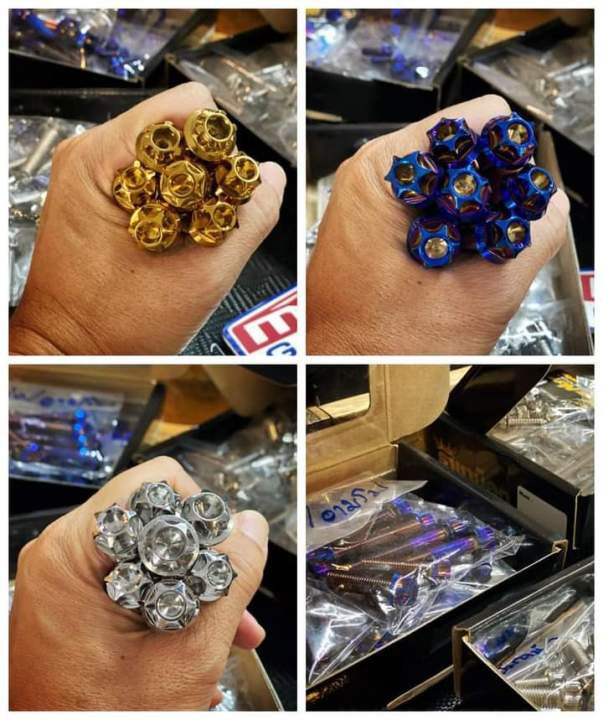 CNC Bolts for Yamaha NMAX V1 (70 pcs / set) | Lazada PH