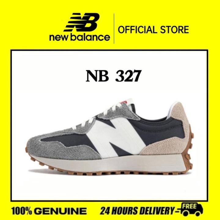 New Balance NB 327 MS327UD-Black white gray Running Shoes Sports ...