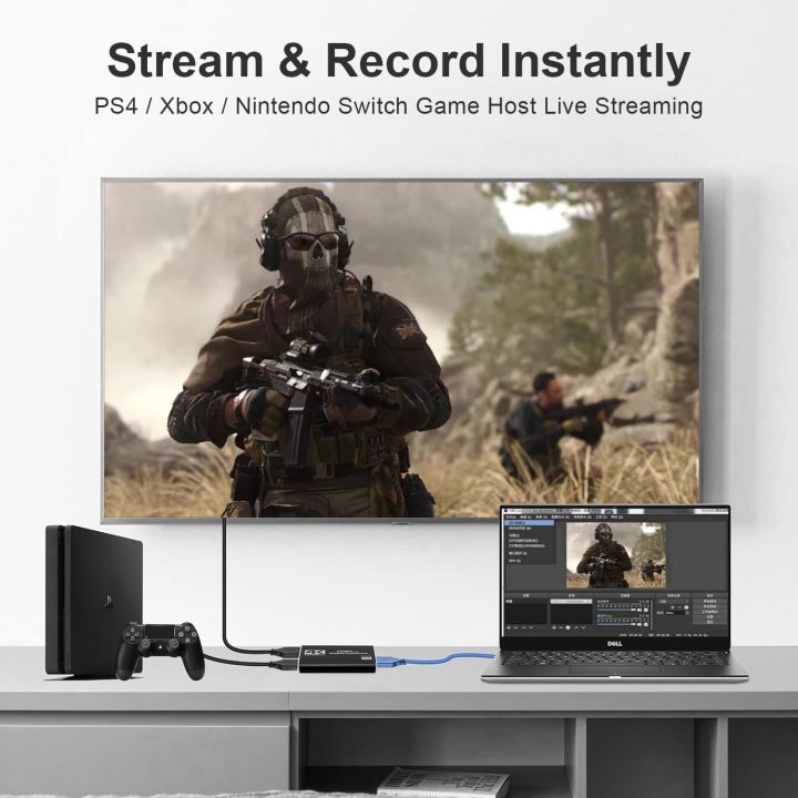 4K HDMI Video Capture Card,Nintendo Switch Capture Card for Streaming ...