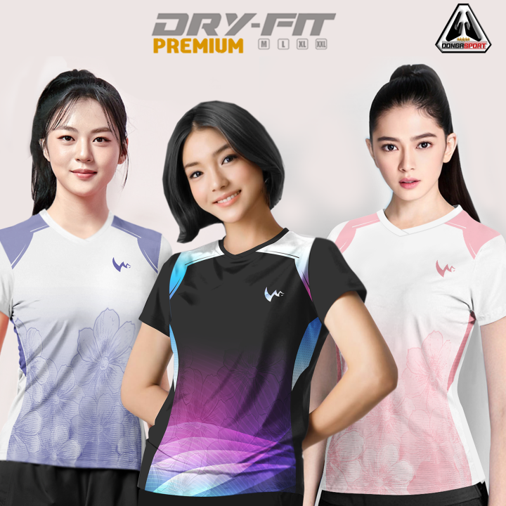 BCW Wins Lova Baju Olahraga Premium Cewe Baju Badminton Wanita Baju ...