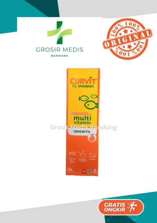 CURVIT CL EMULSION 175ML | CURCUMA with Multivitamin | Lazada Indonesia