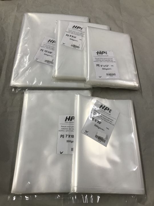 400G PE Plastic Bag / Food Packaging / Plastik Lembut / Plastik Bungkus ...