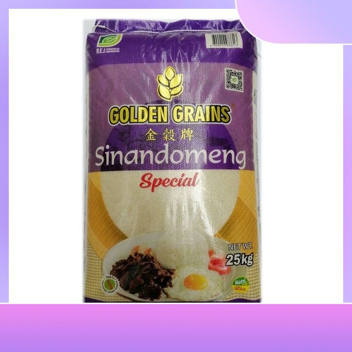 Golden Grains Sinandomeng Rice 25kg ** | Lazada PH