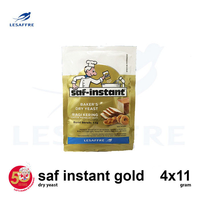 SAF Instan Ragi Instan Kering Bubuk 11gr | Lazada Indonesia