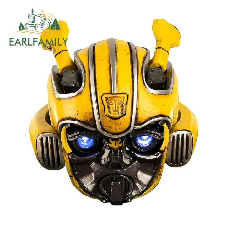 EARLFAMILY 13cm x 12.1cm for Bumblebee Transformers Bumper Car Stickers ...