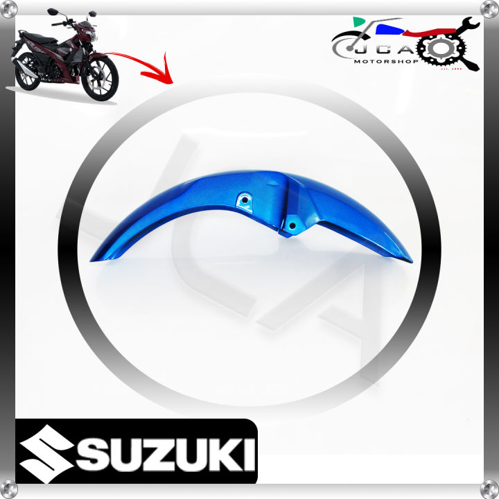 ORIGINAL SUZUKI FRONT FENDER FOR RAIDER 150 FI - BLUE | Lazada PH