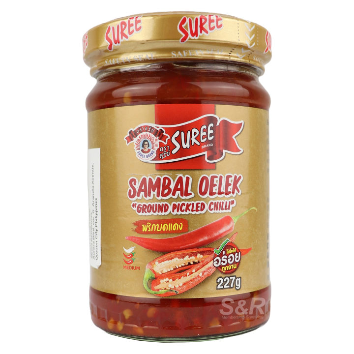 Suree Sambal Oelek 227g | Lazada PH