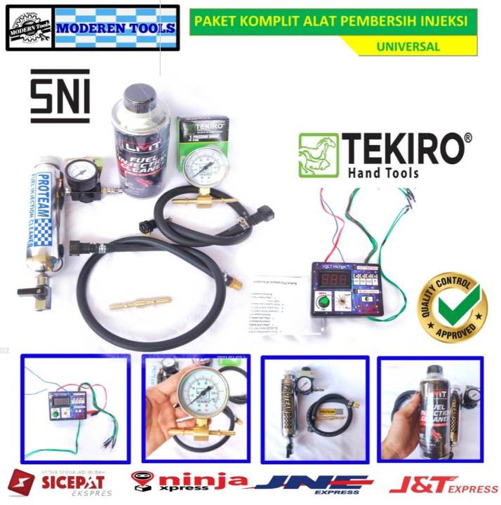 Alat service motor injeksi satu set tabung infus injektor tester ...