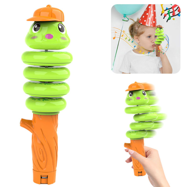 Ryoizen 1Pc Cartoon Large Whistle Twisting Snake Rotating Duck Dragon ...