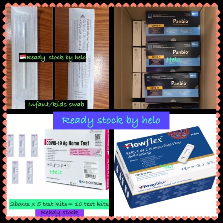 Abbott Panbio Sd biosensor art test kit COVID-19 Antigen Self-Test kit ...