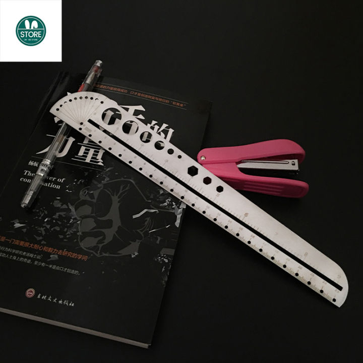 Multifunctional EDC tool ruler stainless steel | Lazada.co.th