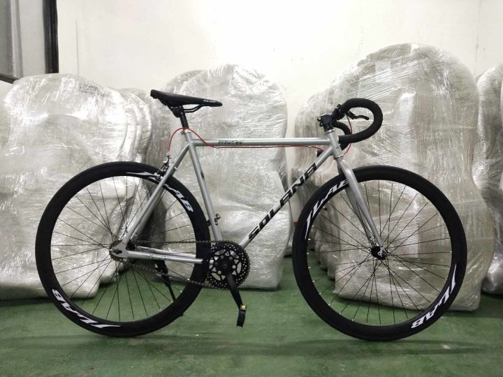 SOLANA FIXIE STEEL STRAIGHT GEOMETRY SIZE 56 TOPTUBE 52 SEATTUBE ...