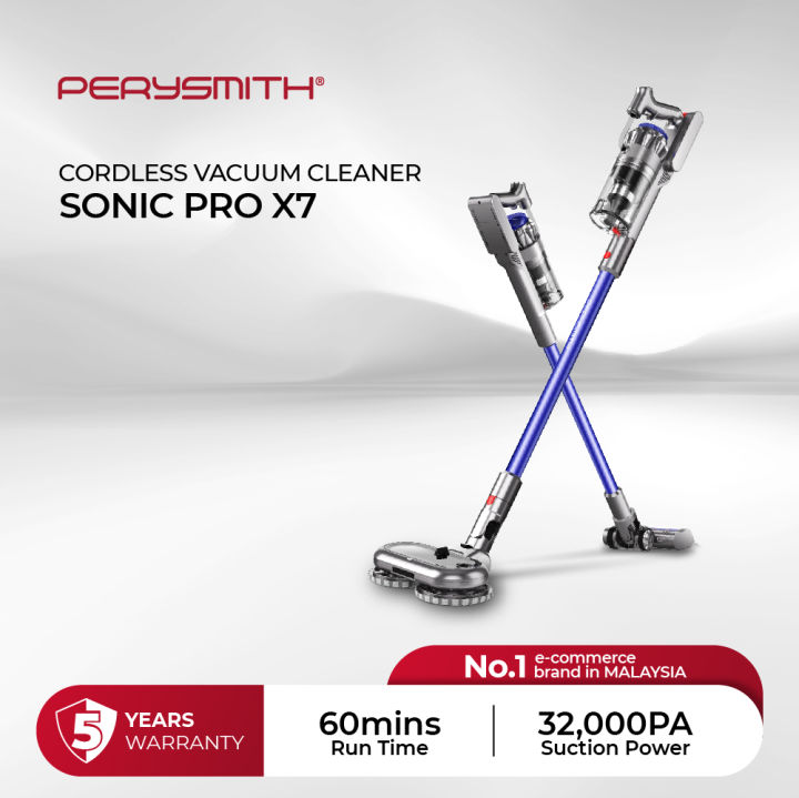 PerySmith Cordless Vacuum Cleaner Sonic Pro Core Series X7 | Lazada