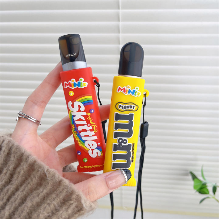 Skittles MM Chocolate Case for Relx infinity plus 4th gen 5th Casing ...