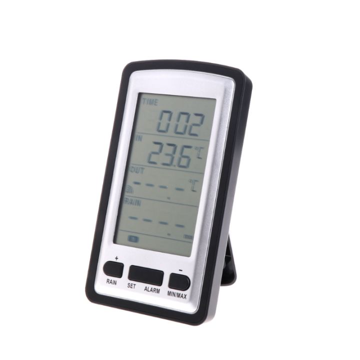 Wireless Rain Meter Gauge Weather Station Indoor/outdoor Temperature ...