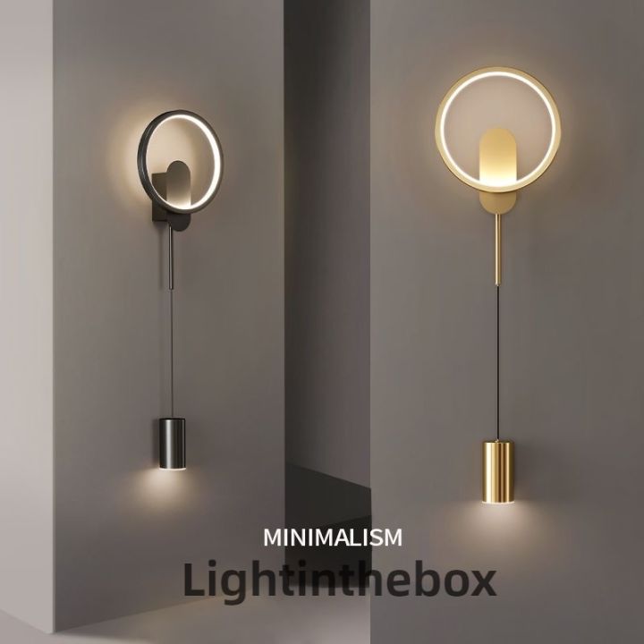 Lightinthebox Nordic Tri color LED Wall Light for Bedroom Wall Lamp ...