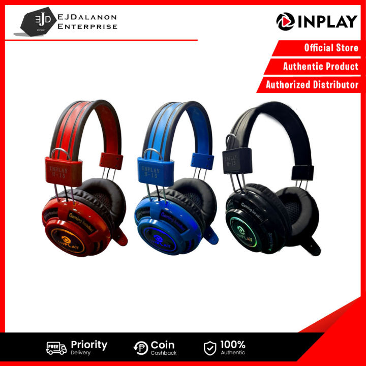 INPLAY H15 Gaming Headset | EJDalanon Enterprise | Lazada PH