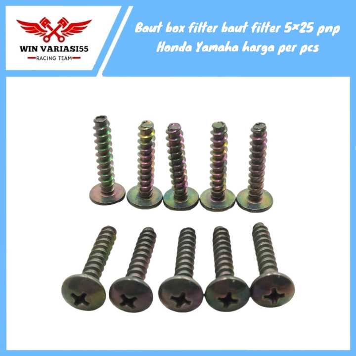 Baut box Filter baut filter 5x25 PNP Honda Yamaha Harga per pcs ...