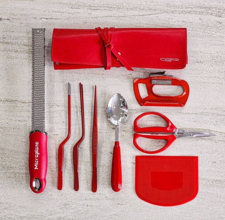 Red tools. (อุปกรณ์ทำอาหาร) | Lazada.co.th