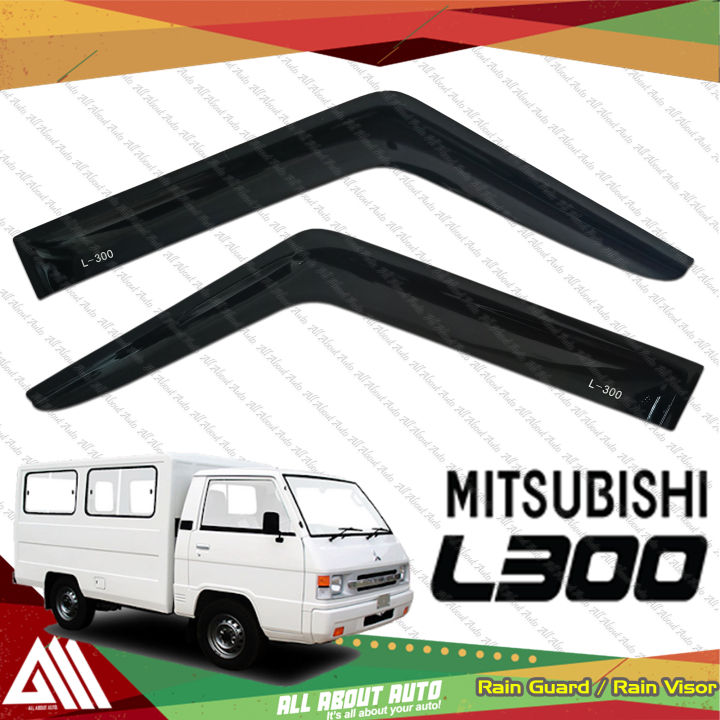 Mitsubishi L300 2 DOORS OEM Rain Guard Window Visor (Black) | Lazada PH