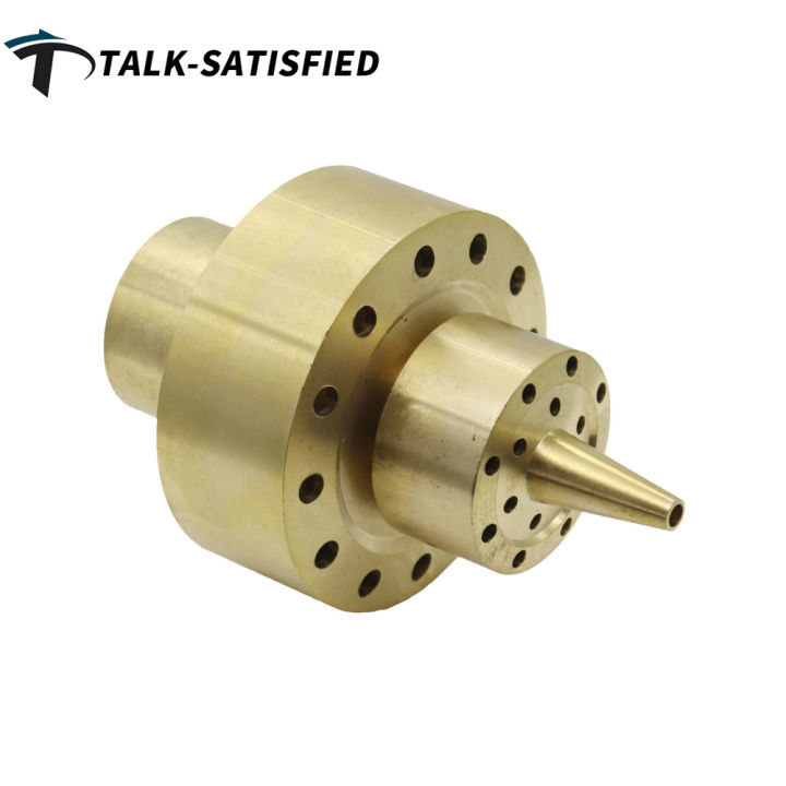 1" Brass Double-layer Fireworks Jet Water Column Fountain Spray Head ...