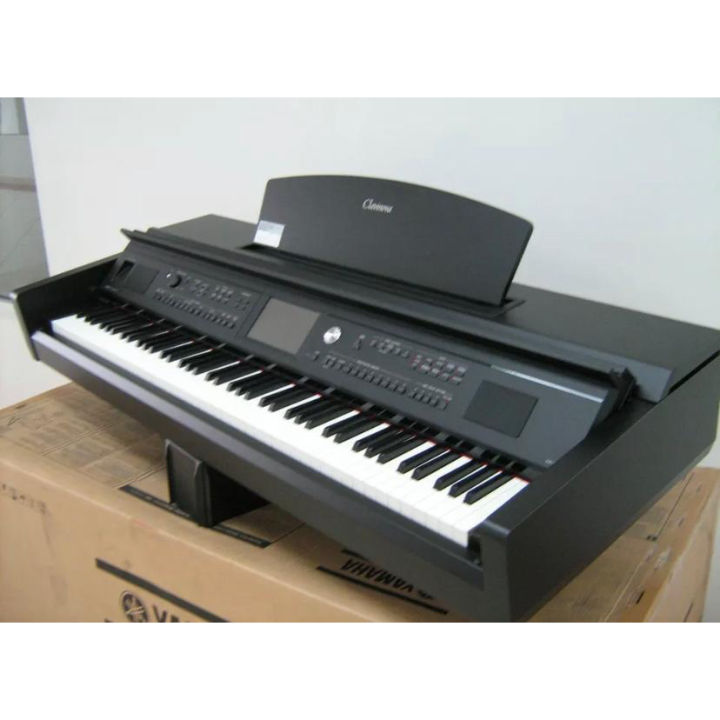 PIANO CLAVINOVA CVP705B YAMAHA CVP 705B DIGITAL BLACK WORKSTATION ...