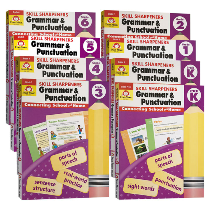 Evan-Moor Skill Sharpeners Grammar and Punctuation Workbook Nouns ...