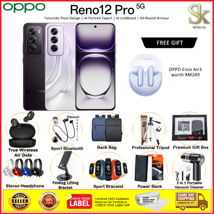 OPPO Reno 12 Pro 5G Smartphone | 12GB RAM + 512GB ROM | Original OPPO ...