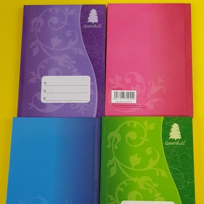 Greenhill A6 Hard Cover Small Note Book 50gsm 120/200/300/400pages | Lazada