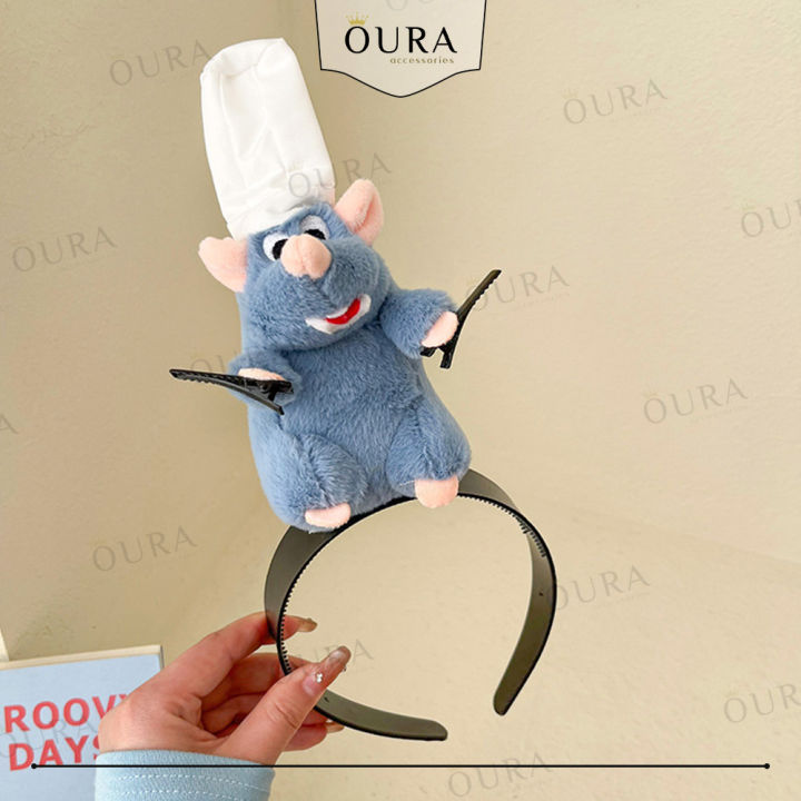 Bando Tikus Ratatouille Viral Douyin Bandana Icon Trolls Headband ...