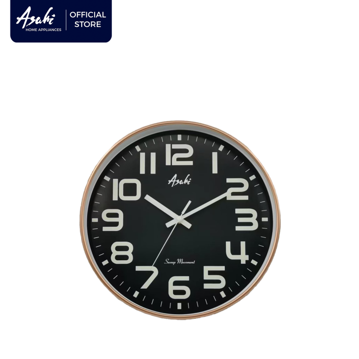 Asahi HC 5026 Round Wall Clock 13.5 Inches | Lazada PH