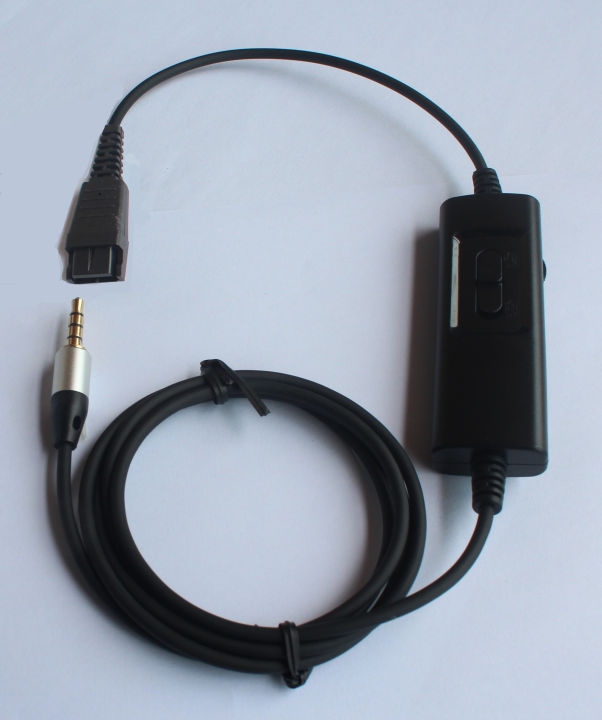 GN & Jabra QD cable with single 3.5mm jack, quckly connector, for ...