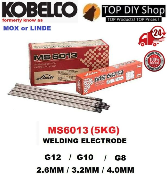 Kobelco Welding Electrode MS 6013 Welding Lod 1Beg X 5KG | Lazada