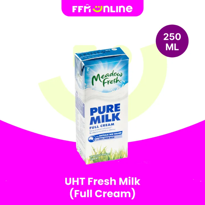 Meadow Fresh UHT Pure Milk 250ml - Full Cream | Lazada
