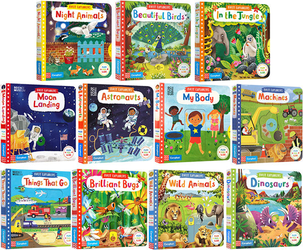 Campbell First Explorers (13 Board Book) | Lazada Singapore