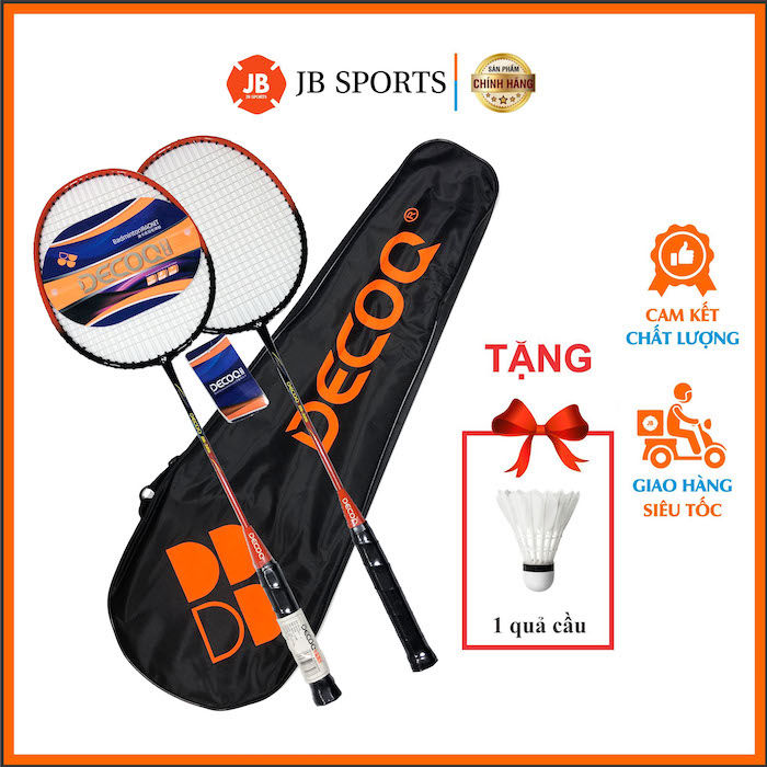 Bộ Vợt Cầu Lông Chính Hãng (2 Vợt) DECOO DK326, Cặp Vợt Cầu Lông Tốt ...