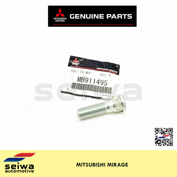 Mitsubishi Mirage Hub Bolt Front - Genuine Mitsubishi Auto Parts ...