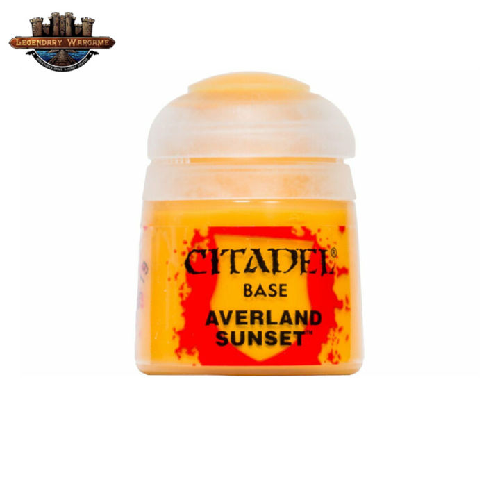 [BSFพร้อมส่ง] Citadel : BASE : AVERLAND SUNSET (12ML) สีอะคริลิคสำหรับทาโมเดล | Lazada.co.th