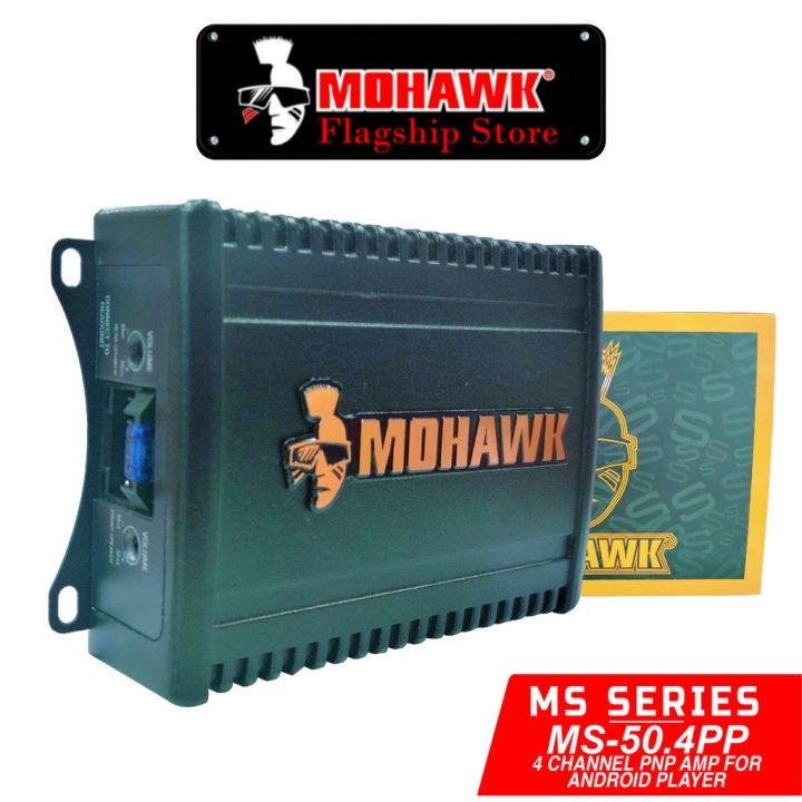 Mohawk MS Series 4 Channel Plug and Play Power Amplifier for Car ...