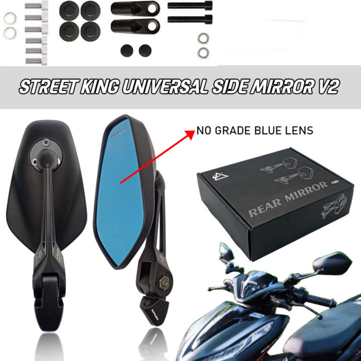 Motorcycle Street King Side Mirror V1-V3 Street King Kawasaki Full ...