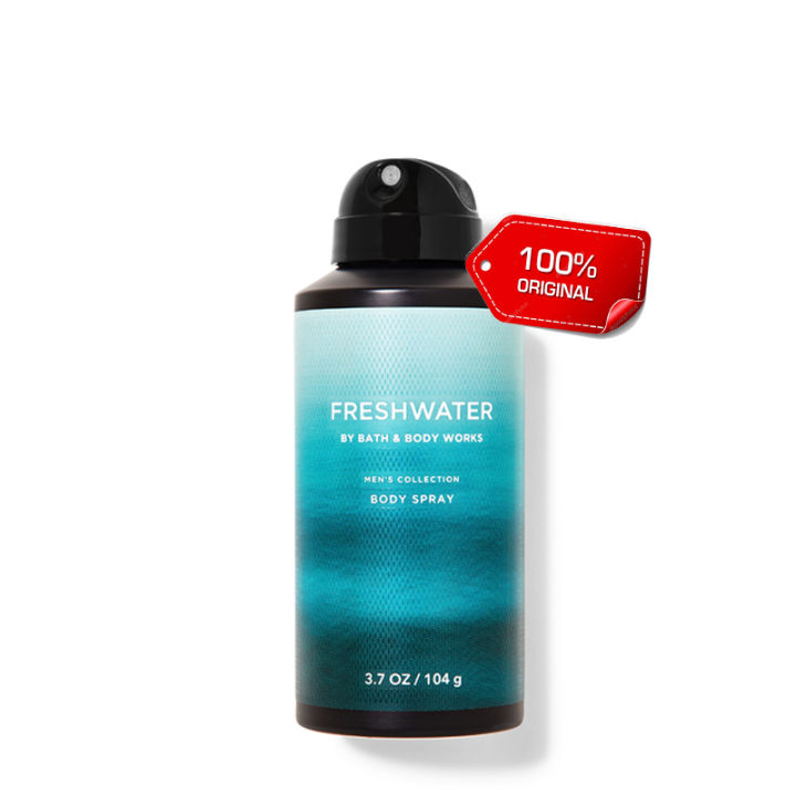 BBW FRESHWATER For Men Body Spray 104g Perfume for Men Perfume Cologne ...