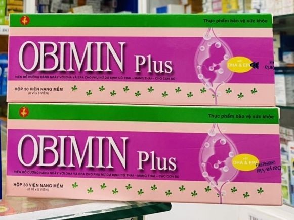 OBIMIN PLUS bổ sung DHA & EPA và khoáng chất cho phụ nữ dự định mang ...