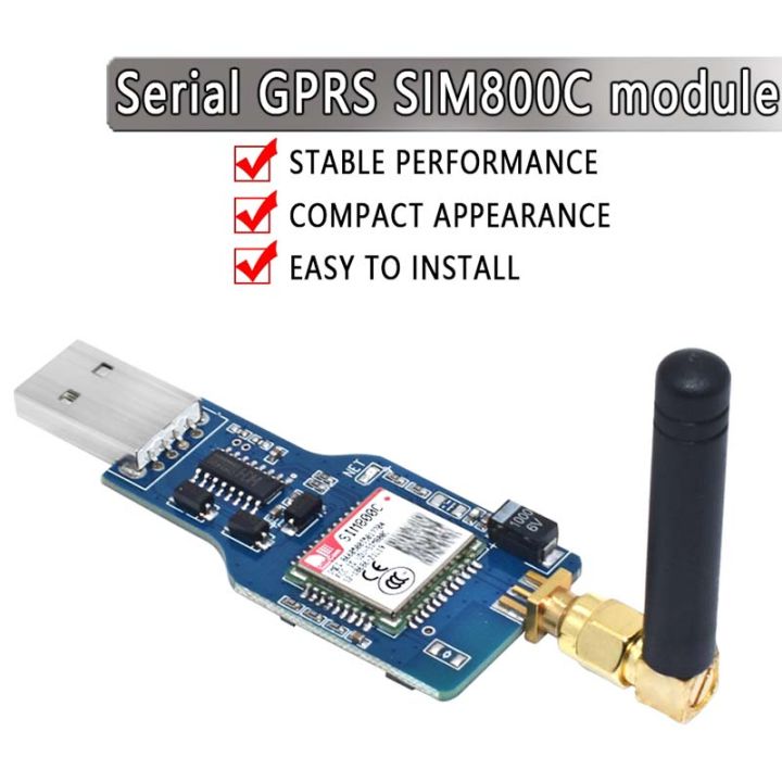 For Wireless Bluetooth SMS Messaging with Antenna USB to GSM Module ...
