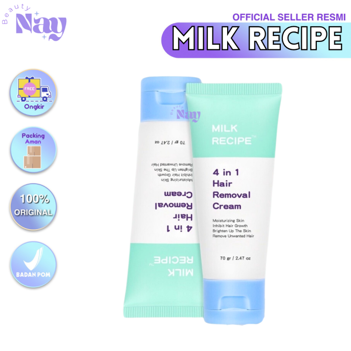 MILK RECIPE 4IN1 PERONTOK BULU 4 IN 1 Milk Recipe 4in1 Hair Removal ...