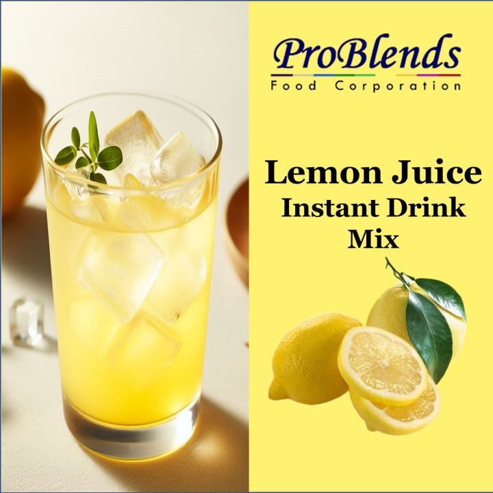 Lemon Powder Instant Drink Mix 500g 300g | Lazada PH