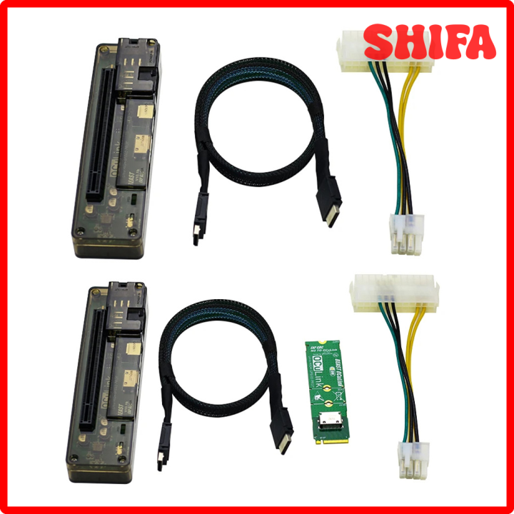 [SHIFA] EXP GDC OCuLink GPU Dock PCIe 4.0 X4 GPU Docking Station ...