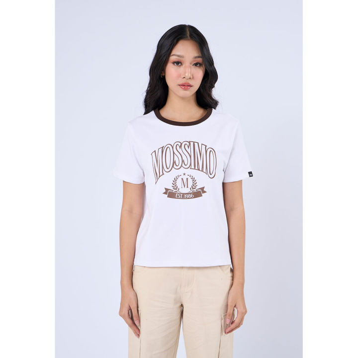 Mossimo Angel White Comfort Fit Tee | Lazada PH